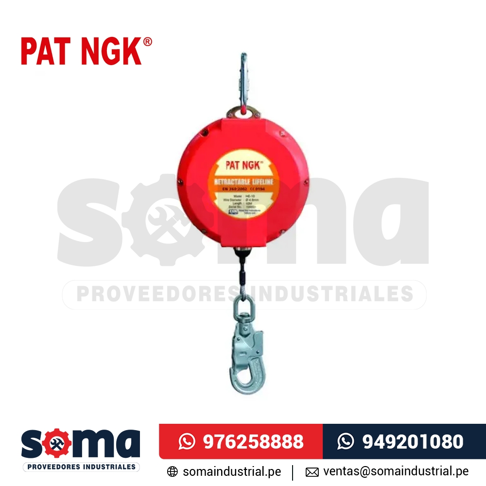 Retráctil Cable Acero Pat Ngk » Precio por Mayor » Somaindustrial